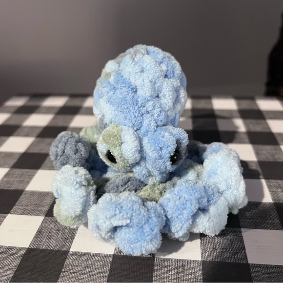 Handmade | Toys | Crochet Amigurumi Blue Octopus Handmade By Petunias ...